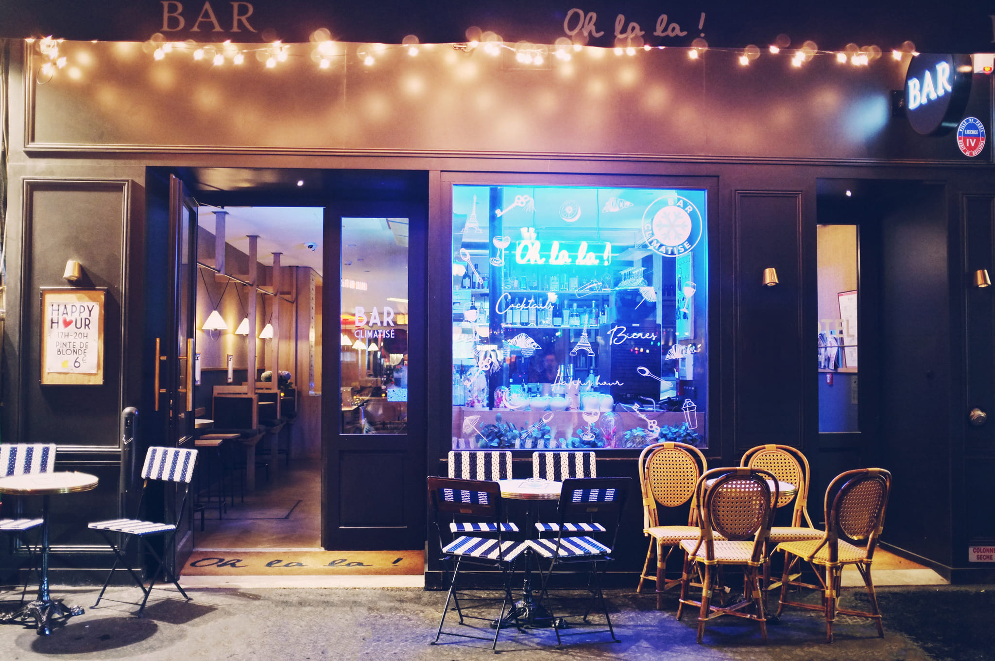 Au bar-hôtel Oh là là! à Paris, 3 cocktails à découvrir