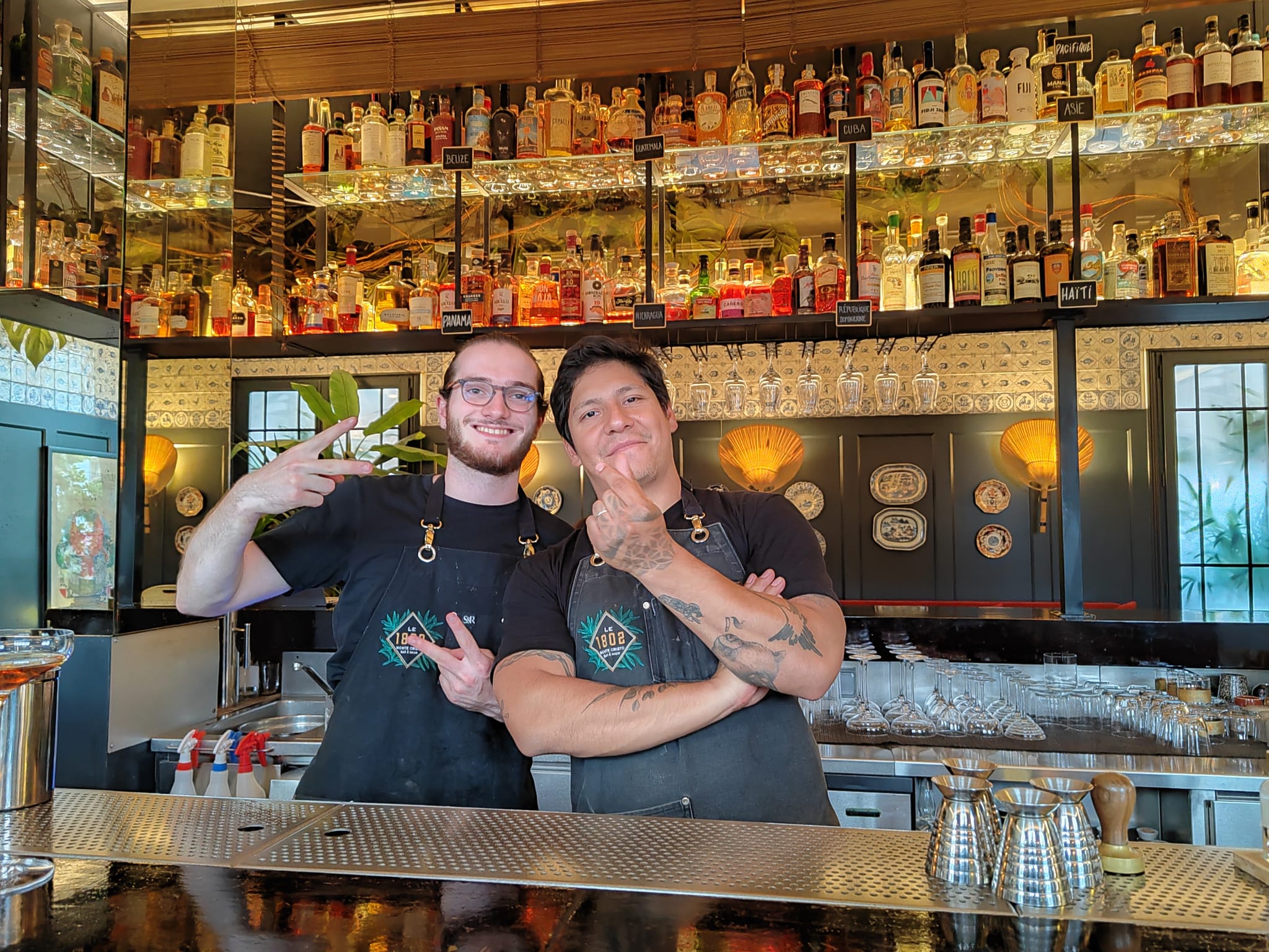 Au Bar 1802, des cocktails d’été à base de rhum