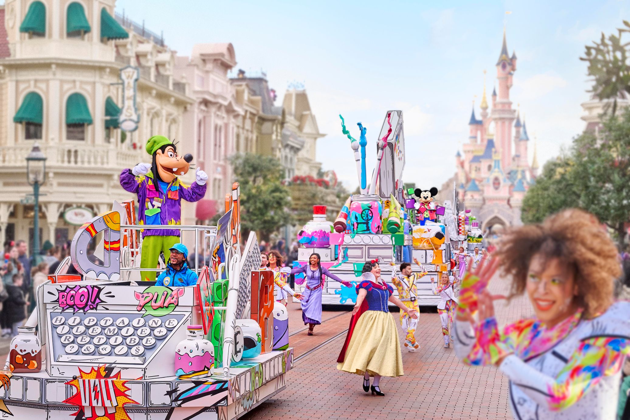 “A Million Splashes of Colour” : la parade haute en couleurs reviendra ...